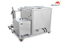 China Skymen 360L Industrial Ultrasonic Cleaner 40KHz 3600W for Cylinder Heads Auto Parts with Filtration for sale