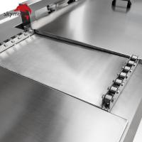 China Skymen Dual Stage Ultrasonic Cleaning Machine with Roller 600mm Industrial Cleaner for sale