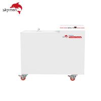 China PP Single Tank Ultrasonic Cleaner for Strong Acid & Alkali Resistant Chemical Cleaning for sale