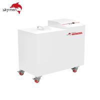China PP Single Tank Ultrasonic Cleaner for Strong Acid & Alkali Resistant Chemical Cleaning for sale