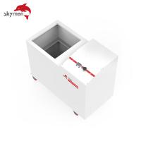China PP Single Tank Ultrasonic Cleaner for Strong Acid & Alkali Resistant Chemical Cleaning for sale