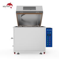 China 500mm Rotary Basket Spray Cleaning Machine 3000W 380V with 80kg Load Capacity for Industrial Parts Cleaning for sale