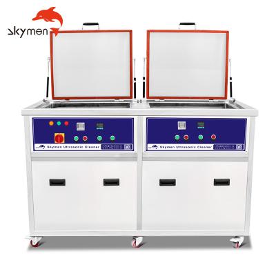 China High Quality Double Tanks Industrial Ultrasonic Cleaner with Filtration and Rinsing System 40L for sale