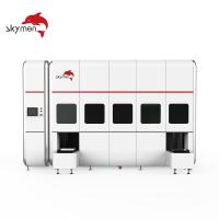 China 1200W SUS304 Ultrasonic Cleaning System with 38L Tanks, Three-Stage Wash Rinse Dry Process for sale