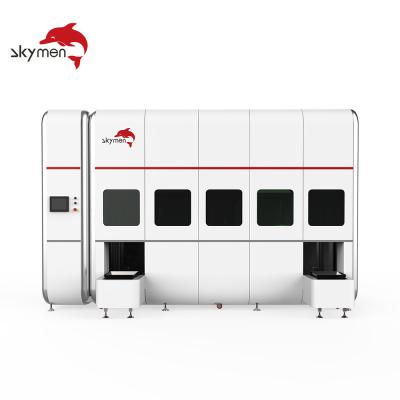 China 1200W SUS304 Ultrasonic Cleaning System with 38L Tanks, Three-Stage Wash Rinse Dry Process for sale