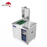 China Skymen 115L SUS304 Electrolysis Ultrasonic Cleaner 2160W 28KHz for Optical Glass for sale