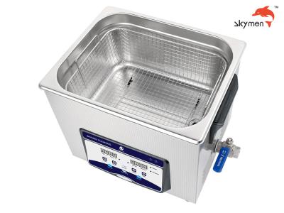 China JP-060S Industrial Ultrasonic Cleaner 15L 360W Stainless Steel Tank Digital Timer for sale