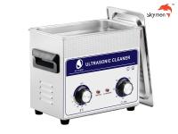 China JP-020 Medical Ultrasonic Cleaner 120W 3.2L Stainless Steel Tank with Mechanical Knob Control for sale