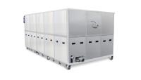 China Industrial Ultrasonic Cleaner 4500L 32.4KW for Heat Exchanger Parts Oil Filtration System for sale