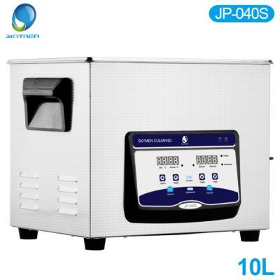 China 10L Stainless Steel Benchtop Ultrasonic Cleaner 240W 40KHz with Heating for Lab Equipment for sale