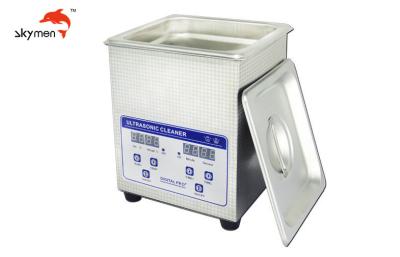 China 40KHz Benchtop Ultrasonic Cleaner 60W 2L for Jewelry Gold Diamond Silver for sale