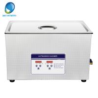China 30L 600W 40KHz Ultrasonic Cleaning Machine for Nozzle Blocks and Engine Parts with Stainless Steel Tank for sale