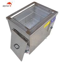China Industrial 80L Ultrasonic Cleaner 3000W Heating for Carburetor Engine Wheel Parts for sale