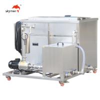 China Industrial Ultrasonic Cleaner 600W 38L with Filtration System 28/40KHz for DPF Cleaning for sale
