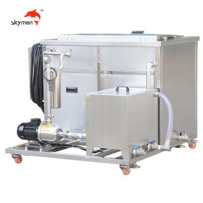 China Industrial Ultrasonic Cleaner 600W 38L with Filtration System 28/40KHz for DPF Cleaning for sale