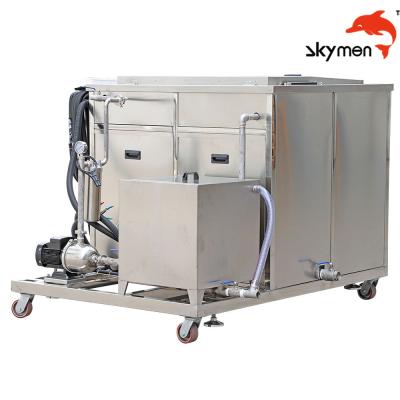 China 50L Ultrasonic Cleaning Equipment 900W 28/40KHz for DPF Value with Filtration System for sale
