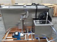 China Industrial Ultrasonic Cleaner 28/40KHz 99L Dual Tank with Filtration System 3000W for sale