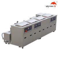 China Industrial Ultrasonic Cleaner 175L Double Tanks 28/40KHz 4800W with Filtration System for sale
