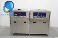 China Skymen Two Stage Ultrasonic Washing Machine 125L 1800W for Bearing Metal Part Cleaning for sale