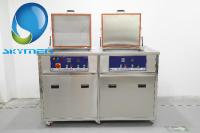 China Industrial Ultrasonic Cleaning Machine 1000L Dual Tanks 28/40KHz with Filtration System for sale