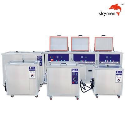 China Industrial Ultrasonic Carburetor Cleaner 500L Double Tanks 28/40KHz 6000W with Filtration for sale