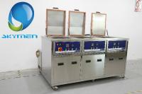 China Three Step Ultrasonic Cleaner 38L 304 Stainless Steel 40kHz 1.2kW Industrial Hardware Sonic Cleaning Machine for sale