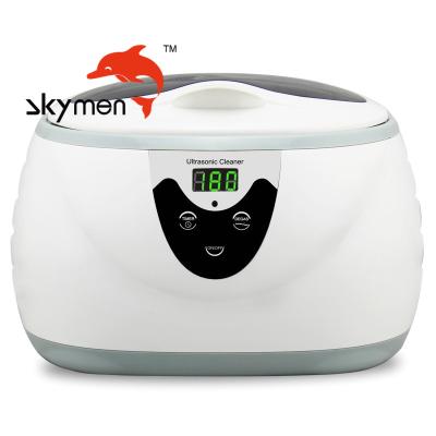 China Portable Household Ultrasonic Cleaner 600ml 40KHz 35W 5 Digital Timer Settings for sale