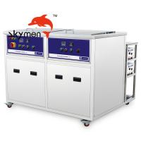 China 77L Industrial Ultrasonic Cleaner 1200W with Drying System 28/40KHz Dual Tank for sale