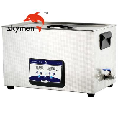 China Stainless Steel Digital Ultrasonic Cleaner 30L 600W for Fuel Injector Nozzle Carburetor Parts for sale