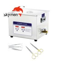 China Digital Timer Ultrasonic Cleaner 10L 240W for Dental Instruments Sterilizing for sale