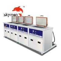 China 1440L Industrial Ultrasonic Cleaner 4 Tanks Cleaning Rinsing Drying Filtration 40KHz 380V for sale