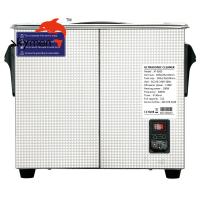 China Stainless Steel Ultrasonic Cleaner 3L 40kHz 120W Digital Timer Heated for sale