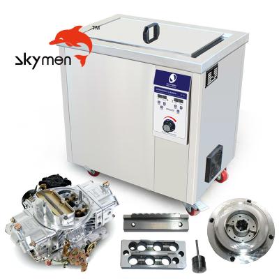China Industrial Ultrasonic Cleaner 100L Tank 28/40KHz for Auto Parts Grease Rust Removal for sale