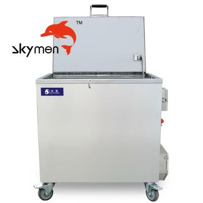 China FCC 80°C Heated Tank Cleaning Machine 483L for Tea Ware Stainless Steel for sale