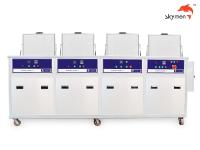 China Industrial Ultrasonic Cleaner 38L 4-Tank 28/40KHz AC 220V 3 Phase with Filter Dryer Spray for sale