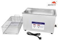 China 30 Liter Benchtop Ultrasonic Cleaner 600W 40KHz with 500W Heating for Carburetors and Small Gears for sale
