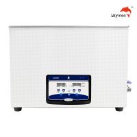 China Laboratory Ultrasonic Cleaner 720W 38L Large Tank Adjustable Timer Heating for sale