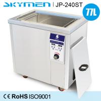 China Industrial Ultrasonic Cleaning Machine 77L 1200W 3000W Heating for Wax Removal on Wafers for sale