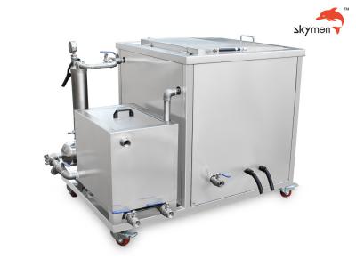 China 40KHz 1500W Industrial Ultrasonic Cleaner 96L Spray Flannel Mold with Circulation Filter for sale