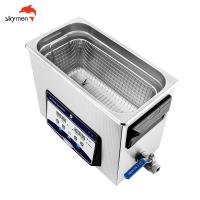 China 6.5L Dental Ultrasonic Cleaner 40KHz Stainless Steel Basket with Drain Valve for sale