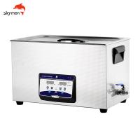 China Skymen 38L 720W Table Top Ultrasonic Cleaner for Metal Parts 304 Stainless Steel for sale
