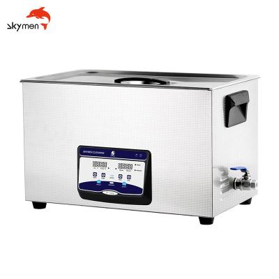 China Skymen 38L 720W Table Top Ultrasonic Cleaner for Metal Parts 304 Stainless Steel for sale