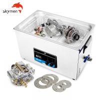 China SUS304 Stainless Steel 30L 600W Bench Ultrasonic Cleaner for Industrial Parts for sale