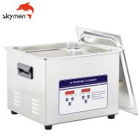 China 10L 40KHz 240W Bench Top Ultrasonic Cleaner Stainless Steel Digital Heater for sale