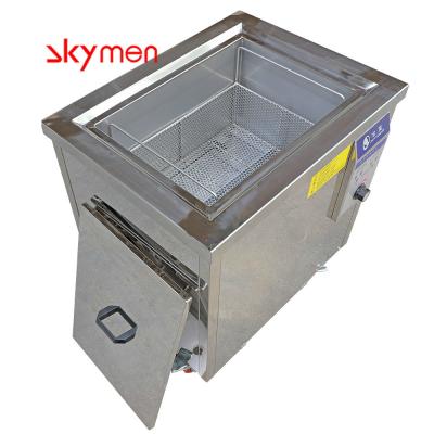China Industrial Heated Ultrasonic Bath 120kHz AISI 304 Tank 1500W 75L with Roller for sale