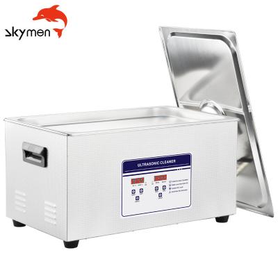 China 22 Liter Ultrasonic Cleaning Machine 480W with 500W Heater for Carburetor Fuel Injector Parts for sale