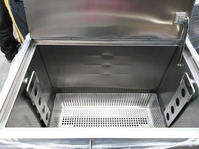 China SUS304 211L Commercial Soak Tank 1500W Heating for Bakery Comal Cleaning for sale