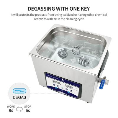 China Skymen 2.85 Gallon Ultrasonic Cleaner with 240W Power and 200W Heater for Vape Components for sale
