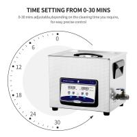China 2.85 Gallon 240W Ultrasonic Cleaning Machine for Medicine Bottles with 200W Heating for sale