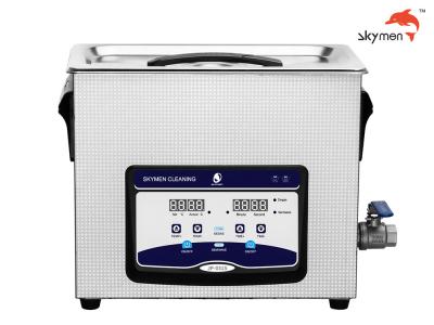 China Skymen 6.5L 180W Ultrasonic Cleaner for Bicycle Parts with 200W Heater 40KHz for sale
